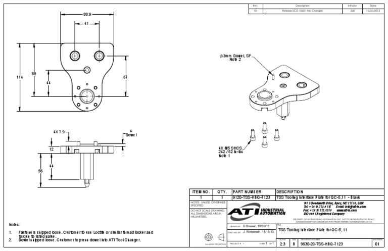 Fisa Tehnica QC-5 Interfata Mecanica | PDF | Mechanical Engineering ...