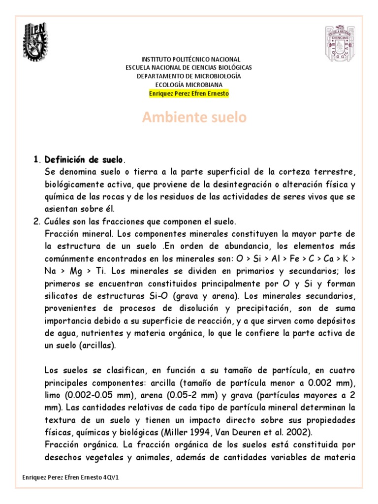 Suelo EEEP | PDF | Suelo | Plantas