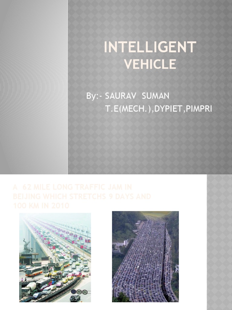 Intelligent Vehicle Highway Systems Overview | PDF | Technology ...