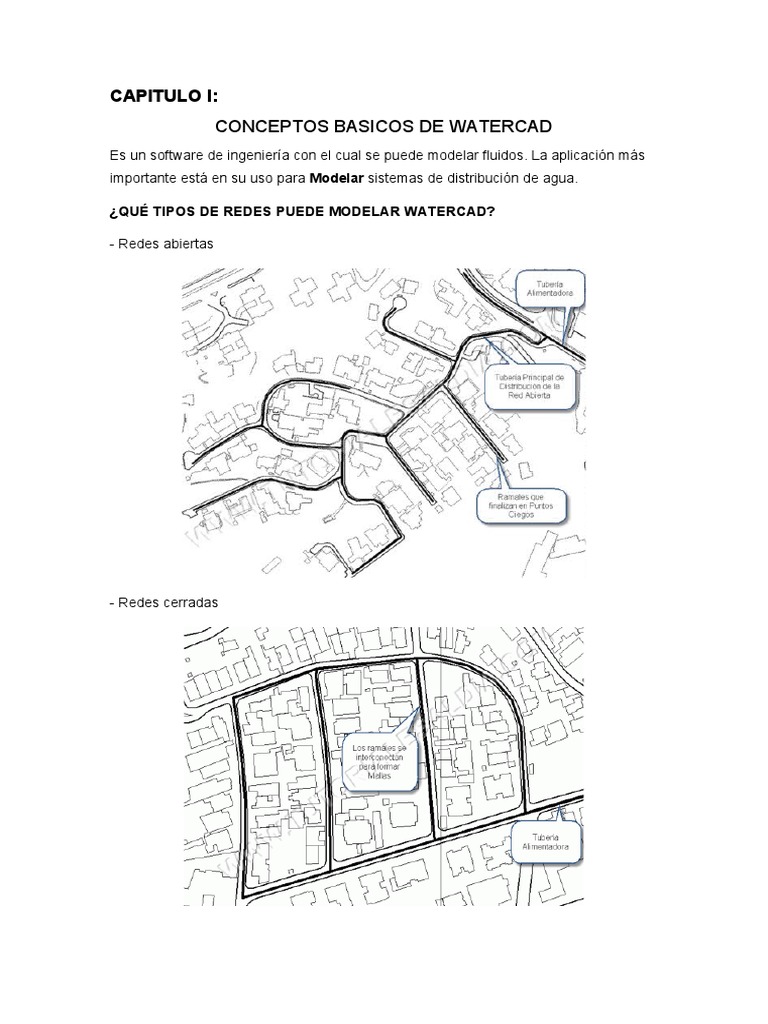 MANUAL DE WATERCAD V8.i | PDF | Ingeniería mecánica | Science