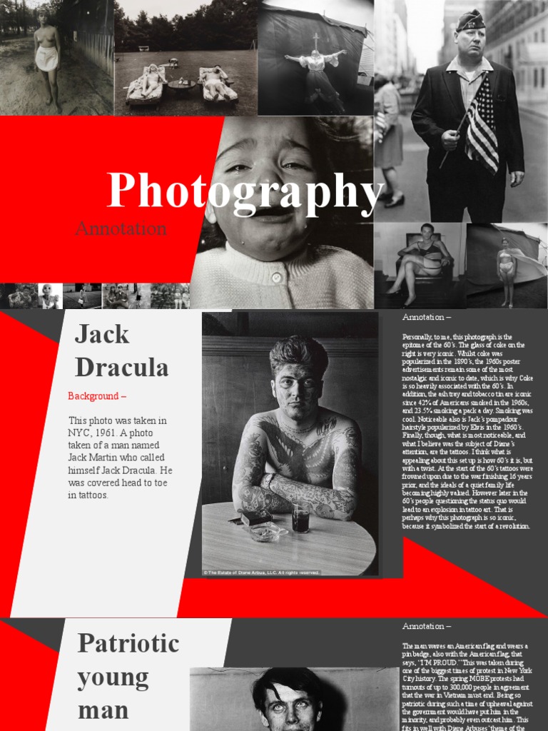 Photography Analysis - Diane Arbus | PDF | Naturism | Clothing