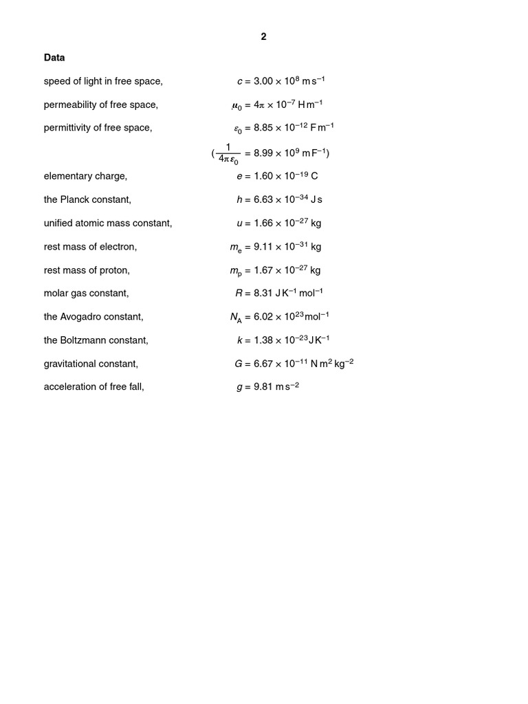 Physics P2 PDF | PDF | Velocity | Atoms