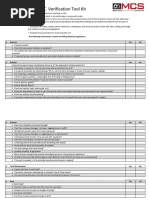 Roller Shutter Inspection Checklist | PDF | Door | Roof