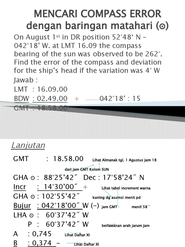 Mencari Gyro Error | PDF