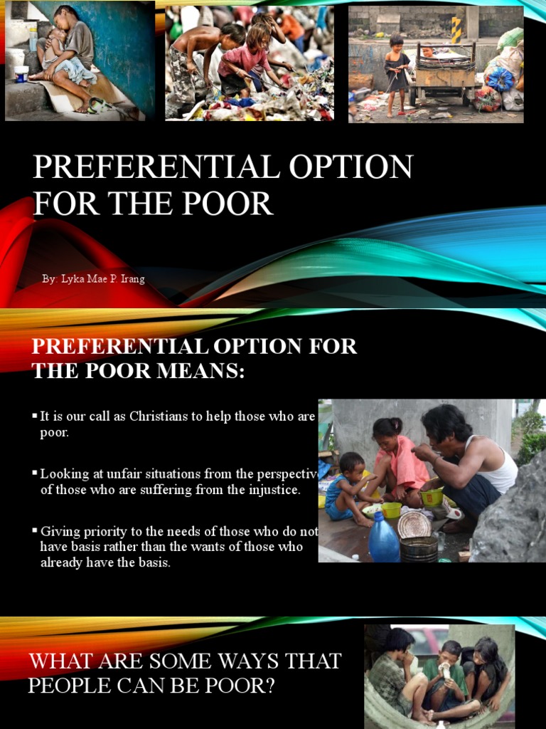 Preferential Option For The Poor | PDF