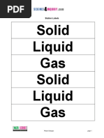 Phase Changes Worksheet | PDF | Phase (Matter) | Gases