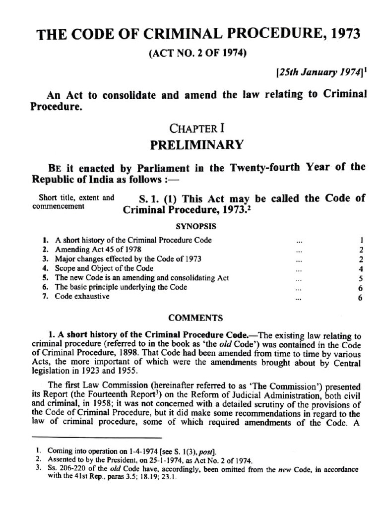 CRPC Book (DD Basu) | PDF