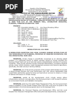 MDRRMC Resolution 2022 | PDF | Disaster Risk Reduction | Risk