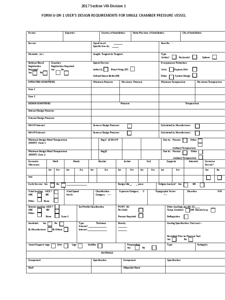 Company UDR Format - REV.0 | PDF | Mechanical Engineering | Building ...