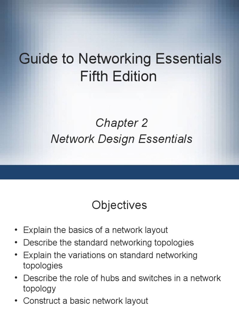 Guide To Networking Essentials Fifth Edition | PDF | Network Topology ...