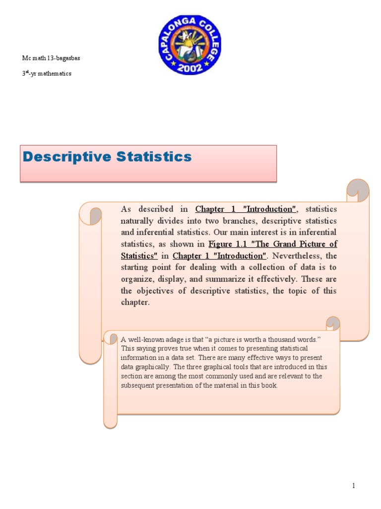 MC Math 13 Module 4 | PDF | Histogram | Statistics