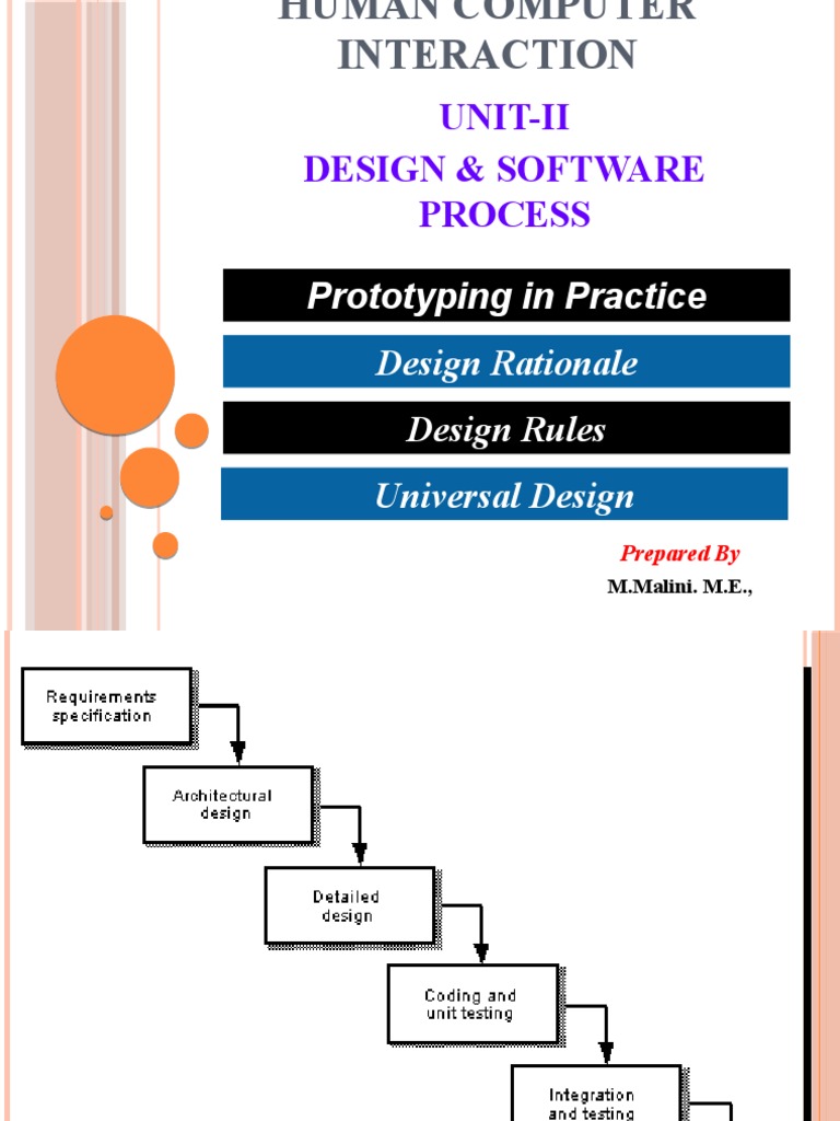Hci U II | PDF | Software Prototyping | Usability