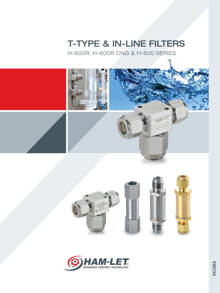 T-Type & In-Line Filters: H-600R, H-600R CNG & H-600 SERIES | PDF ...
