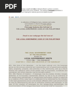 Barangay Development Plan, Presentation | PDF | Facilitator | Governance