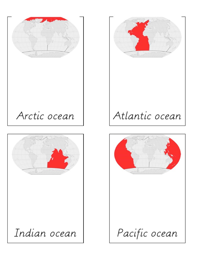 Oceans Flashcards | PDF