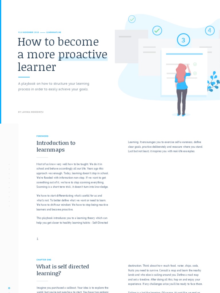 How To Become Proactive Learner | PDF | Behavior Modification | Learning