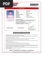 Pseb Duplicate Certificate Form PDF | PDF