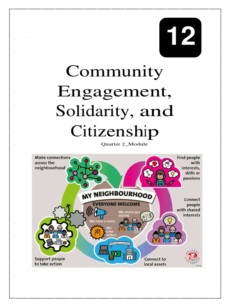 Community Engagement, Solidarity, and Citizenship - Q2 | PDF | Gender ...