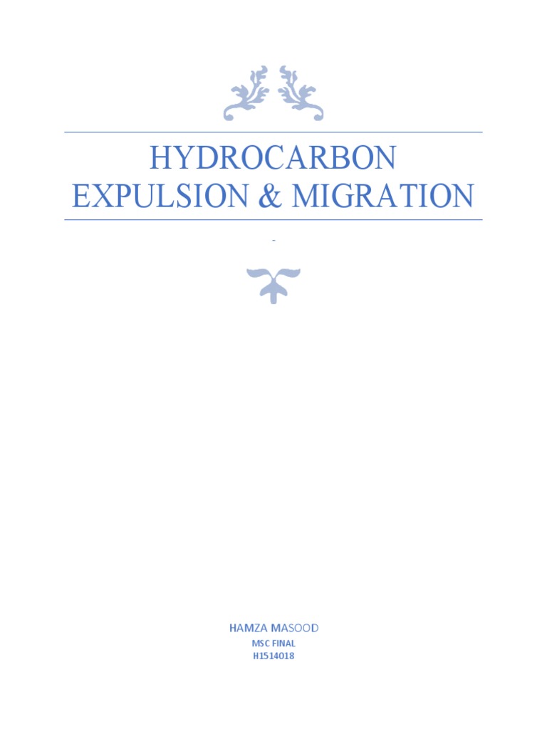 Hydrocarbon Expulsion & Migration | PDF | Petroleum | Petroleum Reservoir