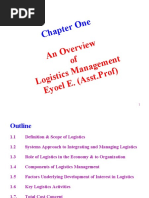 Logistics Notes | PDF | Transport | Logistics