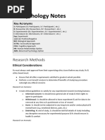 IB Psychology Paper 1 Exam Guide | PDF | Neurotransmitter | Brain