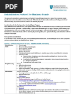 Total Knee Arthroplasty (Tka) Post-Op Clinical Practice Guideline | PDF ...