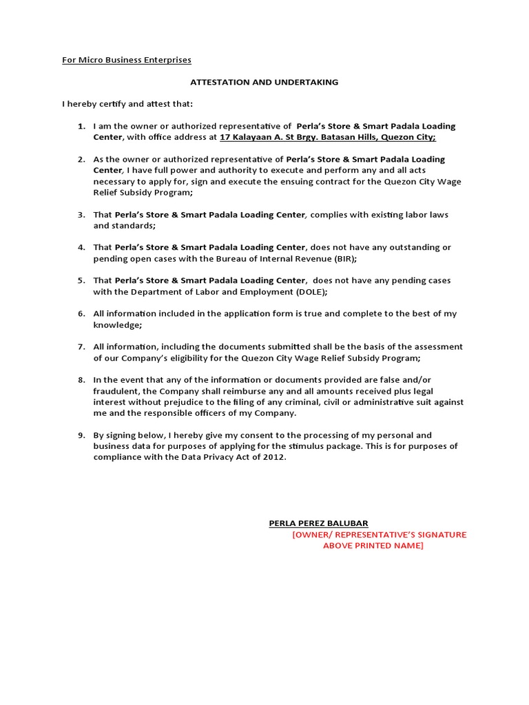 Affidavit of Undertaking | PDF | Notary Public | Common Law