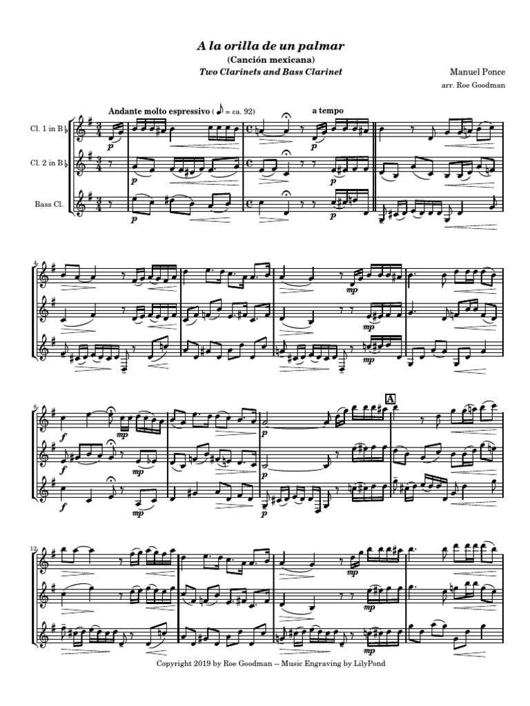 P 6 6 P P P 43 43 43 6: A La Orilla de Un Palmar | PDF | Tempo ...