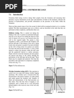 RFT Manual | PDF | Petroleum Reservoir | Pressure
