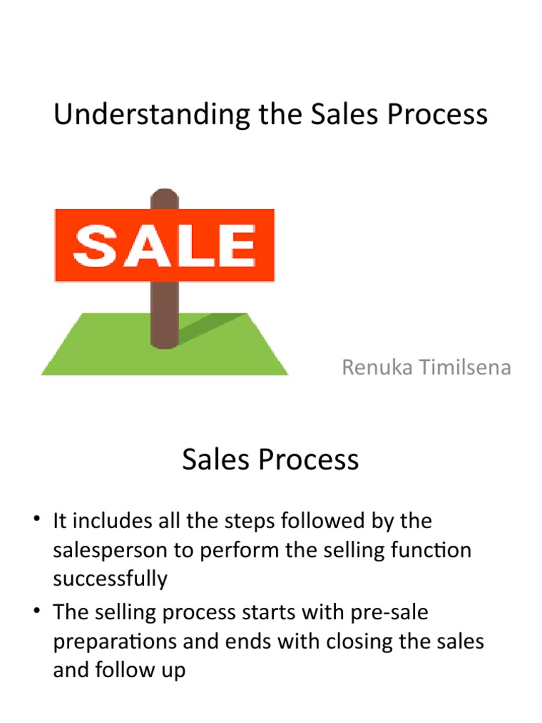 Sales Process: Steps to Success | PDF | Sales | Market (Economics)