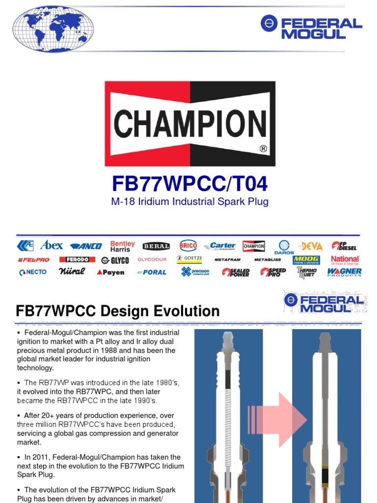 FB77WPCC/T04: M-18 Iridium Industrial Spark Plug | PDF | Welding ...