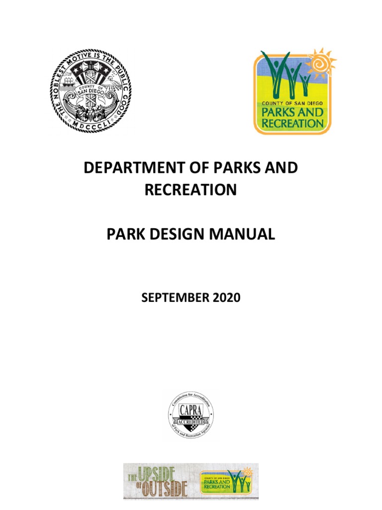 Park Design Manual PDF | PDF | Parks | Americans With Disabilities Act ...