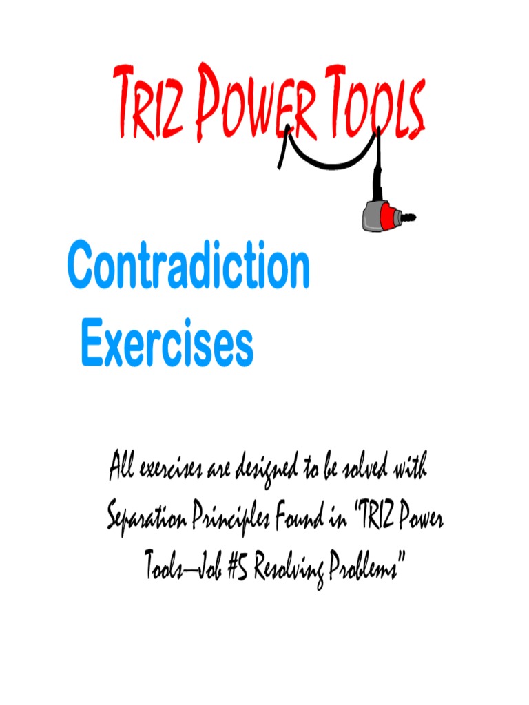 01 Contradictions Exercises PDF | PDF | Heart | Physical Quantities