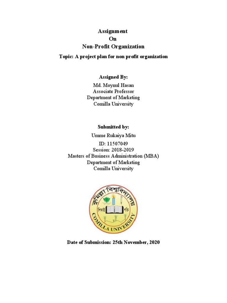 Project Proposal For Old Age Home | PDF | Value Chain | Poverty