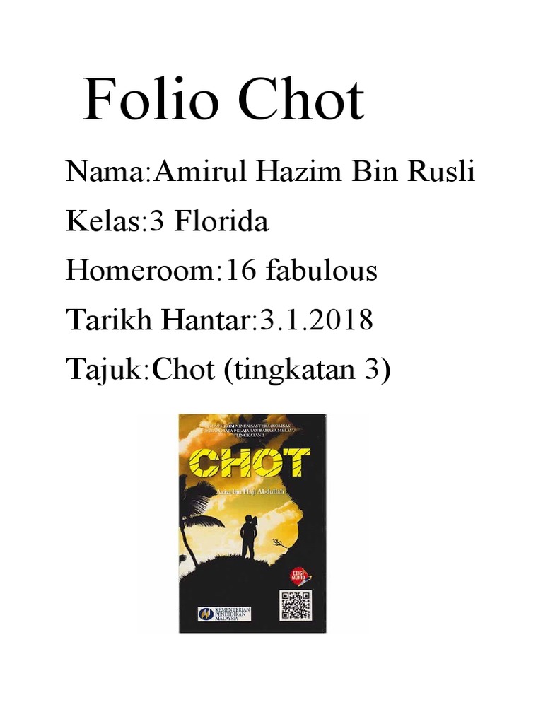Folio Chot Hazim | PDF