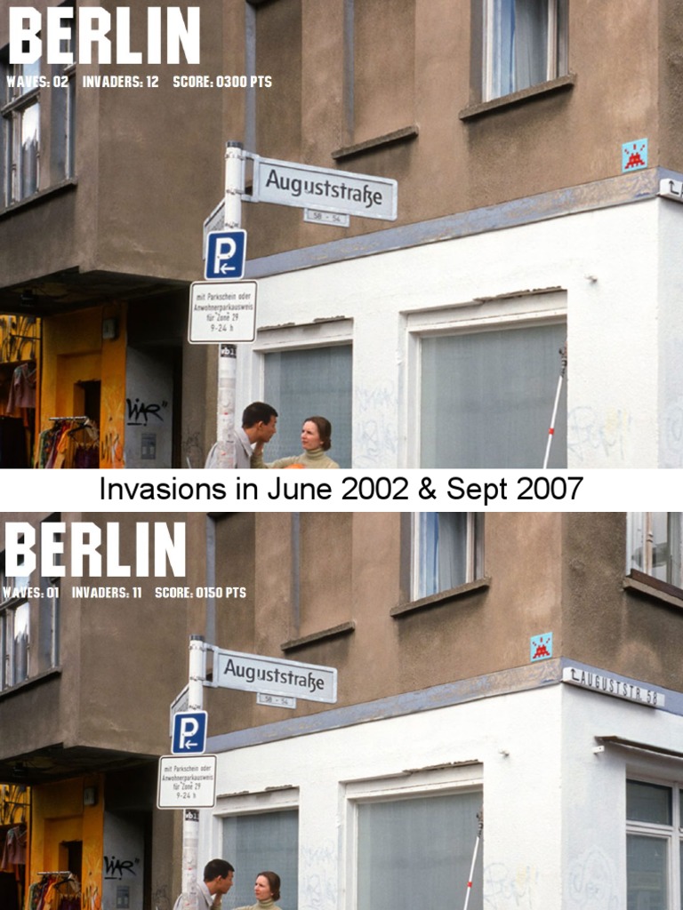 Space Invaders Berlin in 2002 and 2017 | PDF
