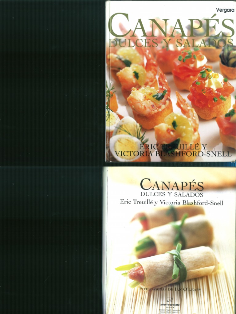 Libro Canapes PDF | PDF