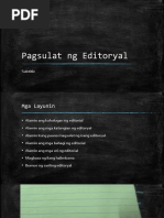 Ano Ang Editoryal | PDF