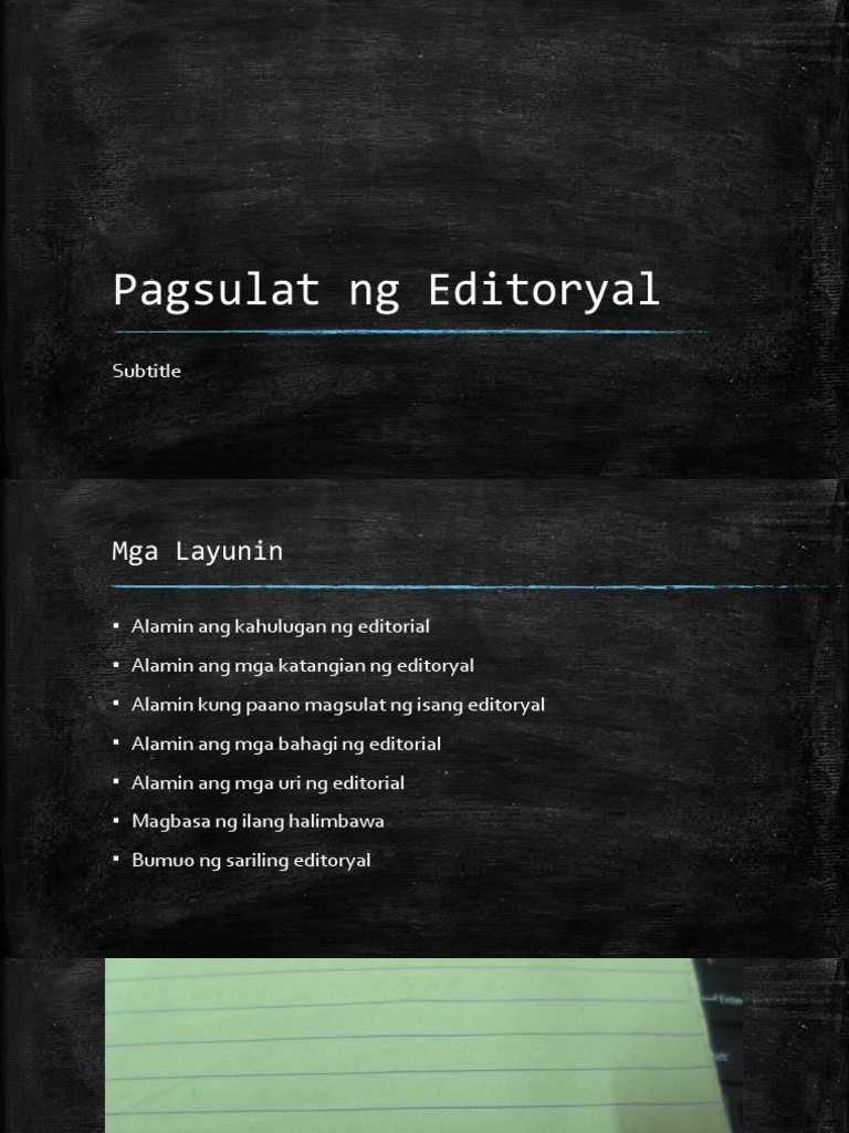 Editoryal | PDF