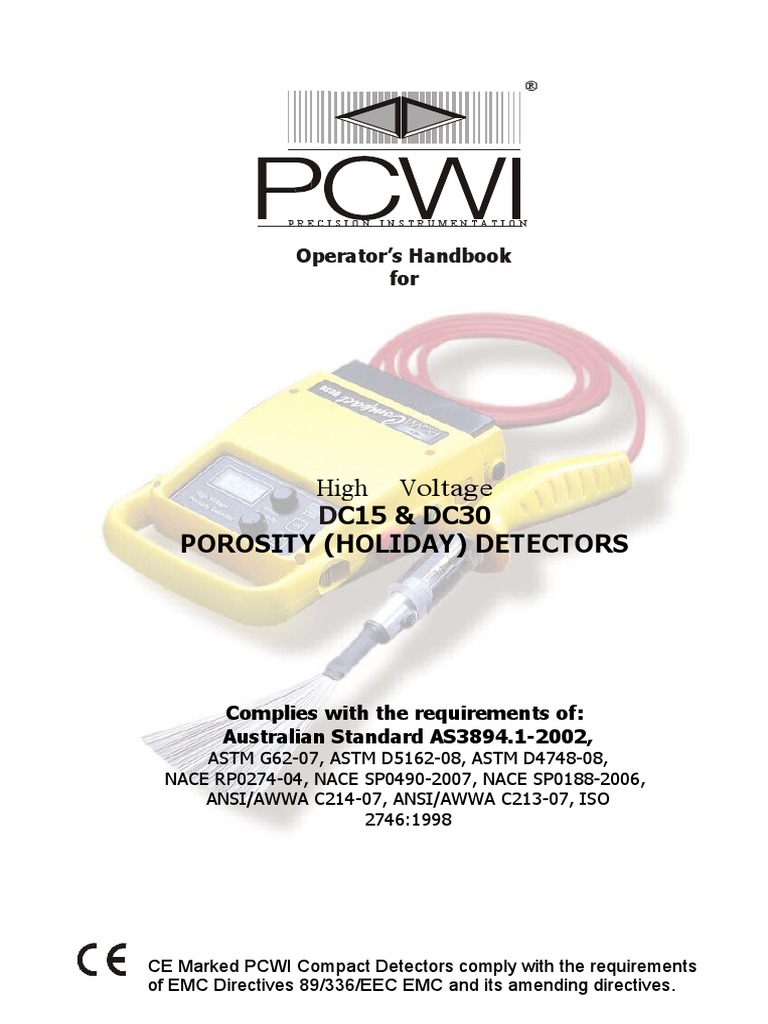 Pcwi Holliday Detector | PDF | High Voltage | Epoxy