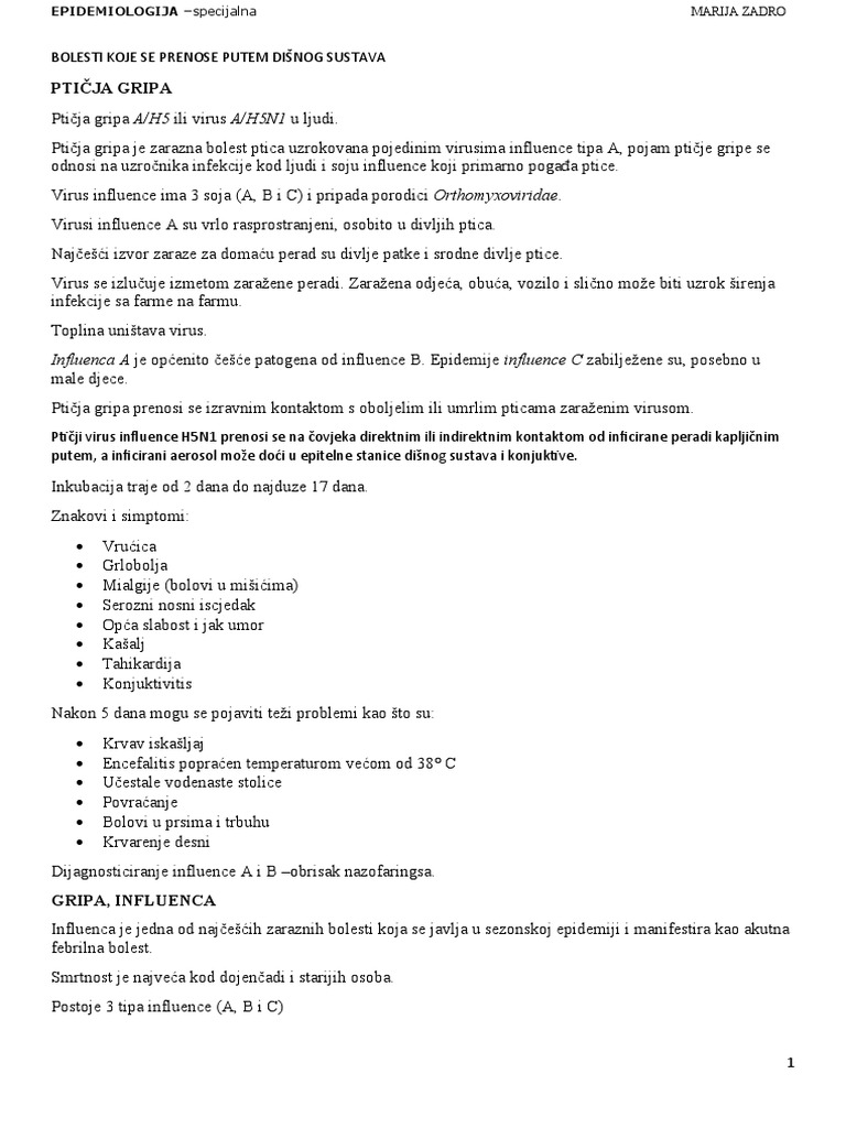 EPIDEMIOLOGIJA Specijalna Produzetak | PDF