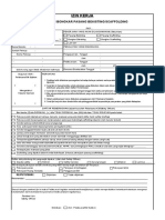 Contoh Form Izin Kerja (Work Permit) | PDF