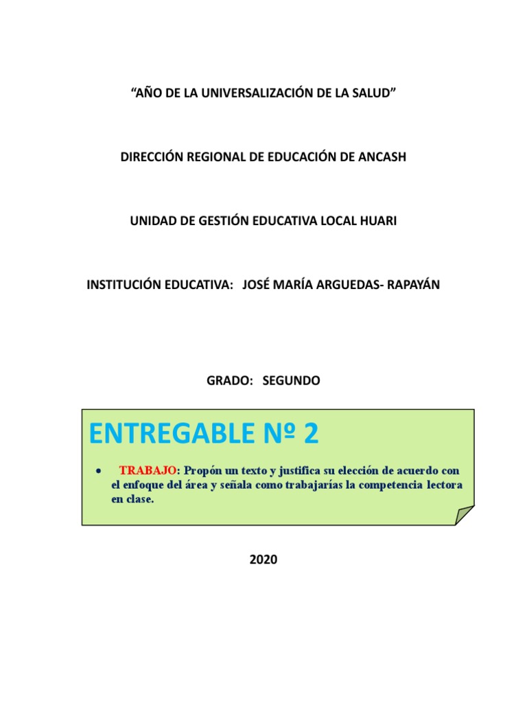 Entregable 2 | PDF | Información | Aprendizaje