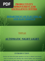 Smart Street Light Project Report | PDF | Arduino | Computer Science