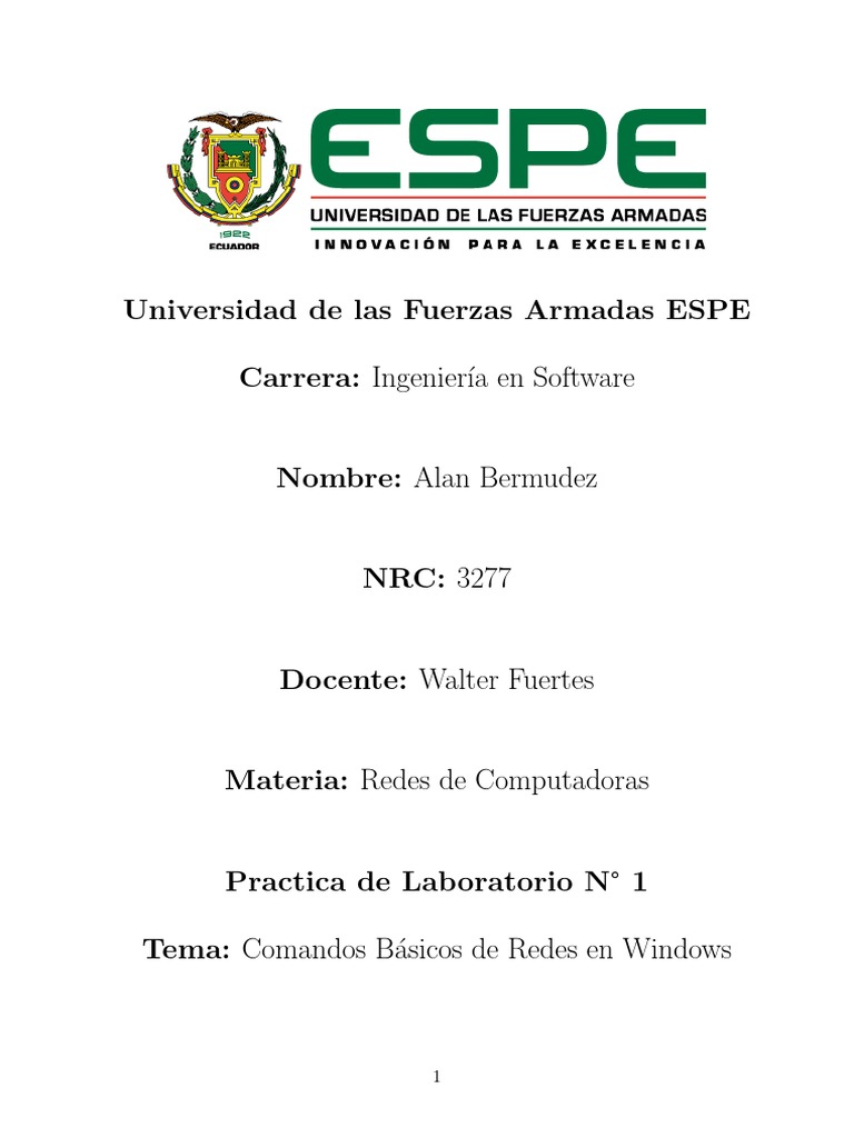 Lab Comandos de Redes | PDF | Windows Nt | Protocolos de internet