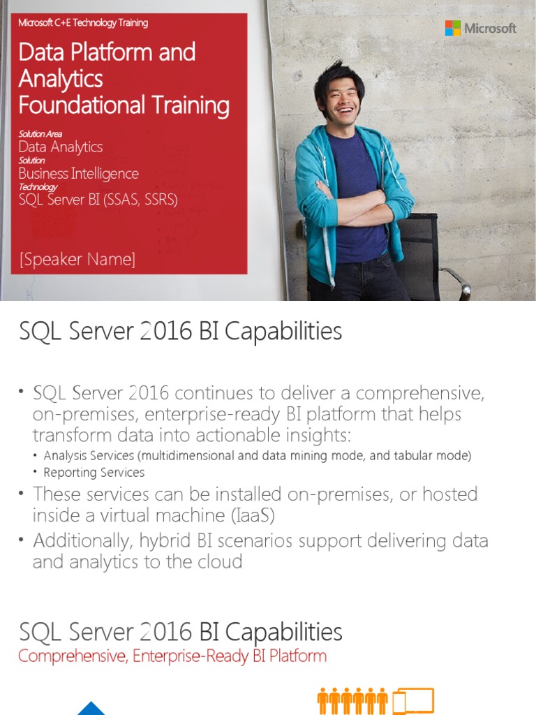 SQL Server BI (SSAS, SSRS) | PDF
