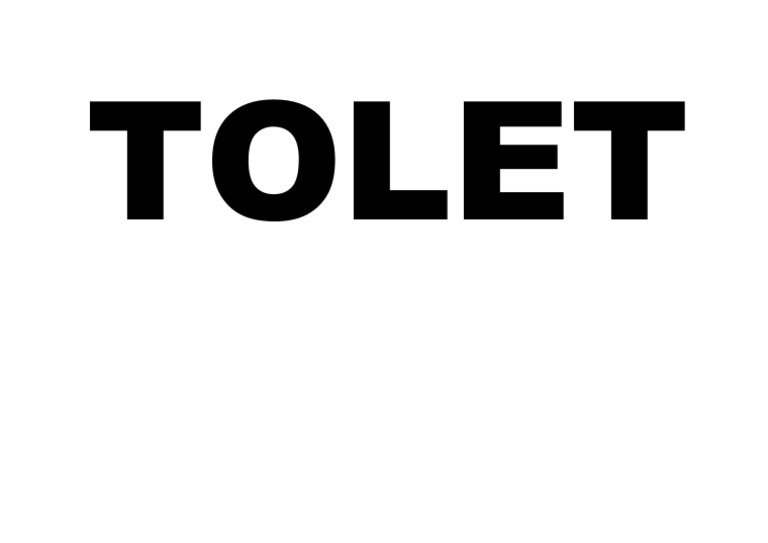 Tolet PDF | PDF