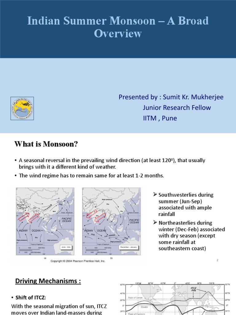 Monsoon Presentation | PDF | Monsoon | Tropical Cyclones
