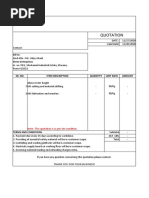 Quotation For Manpower Supply | PDF | Economies | Business