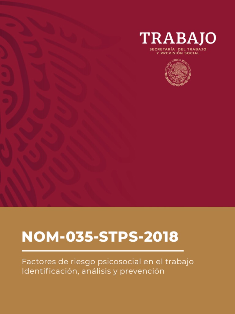 NOM-035: Riesgos Psicosociales Laborales | PDF | Violencia | La ...